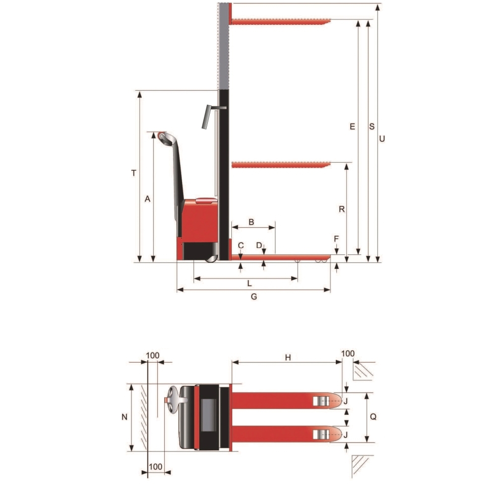 Hubstapler EGV Premium online bestellen | Logistik Xtra